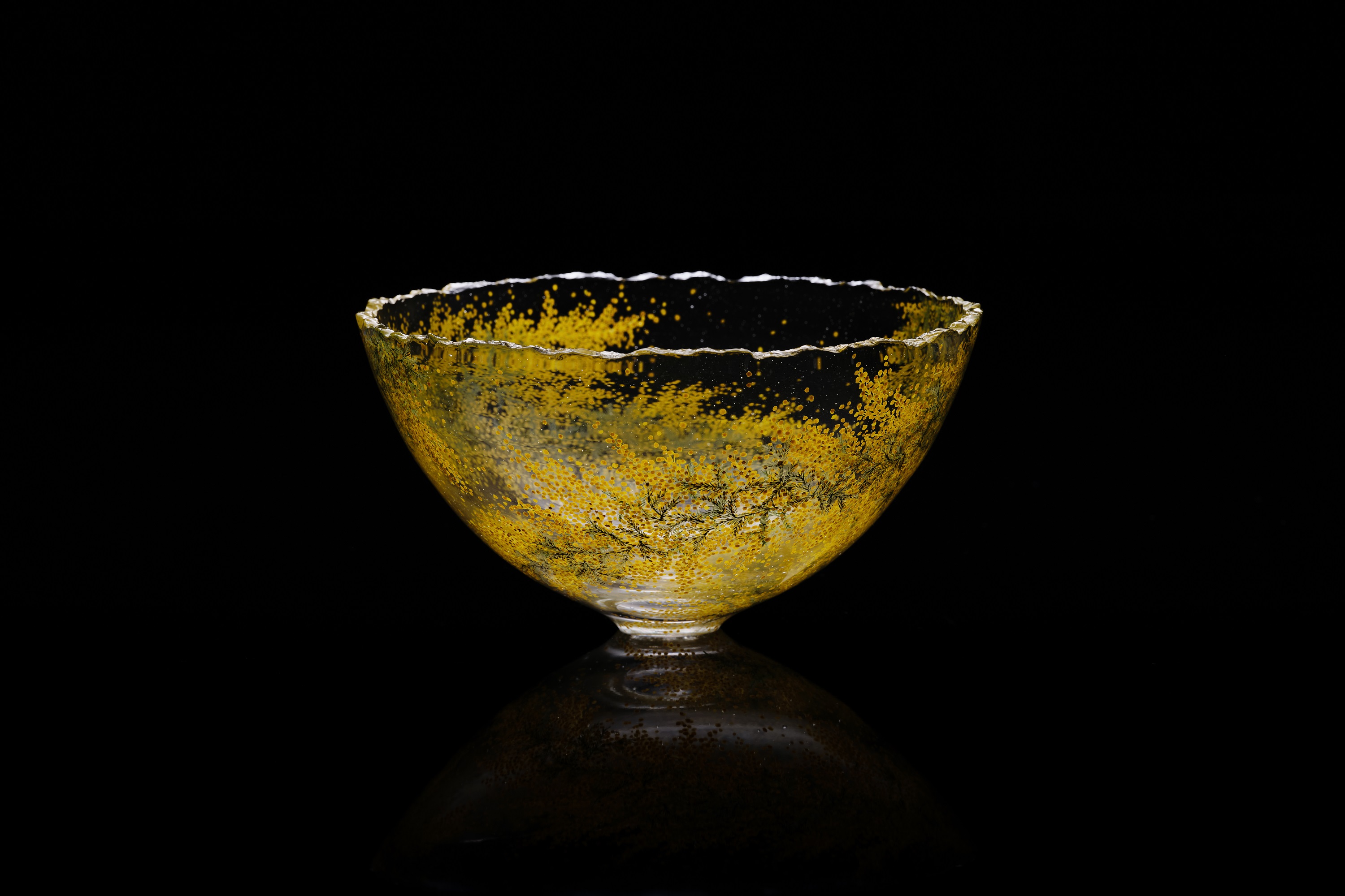 mimosa Glass Bowl | Craft | KOGEI STANDARD | Online Media for Japanese ...